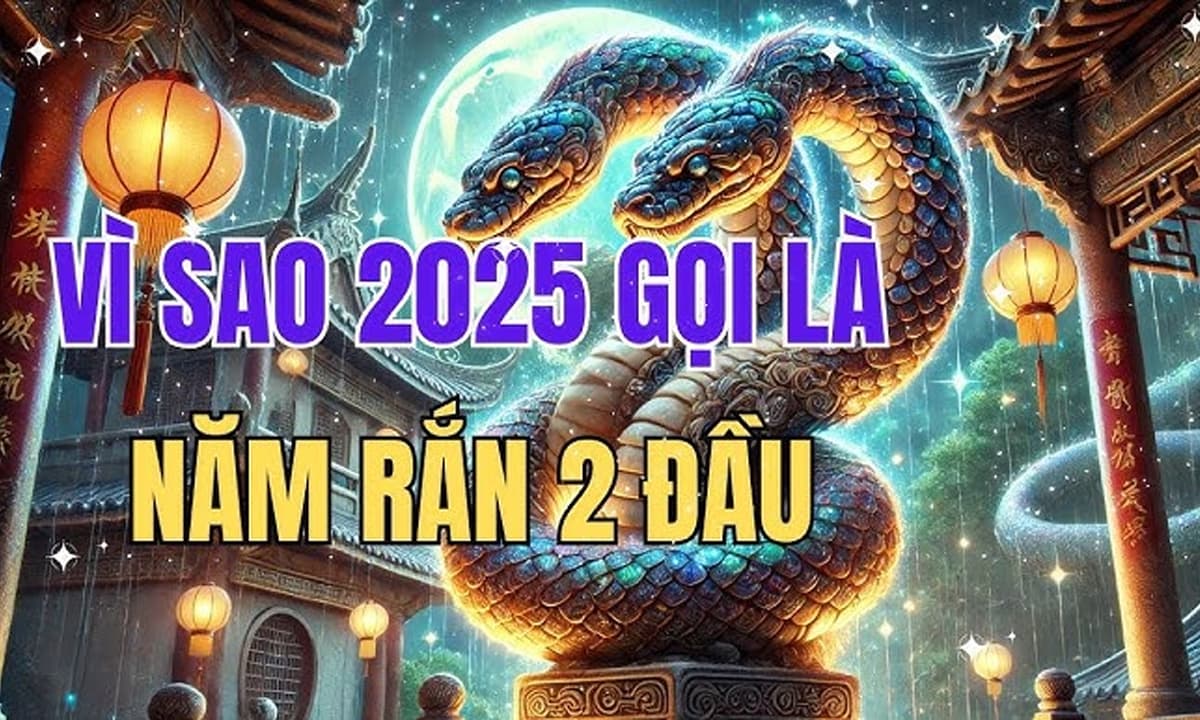 2025 được gọi là năm 'rắn 2 đầu', vì sao lại như vậy?